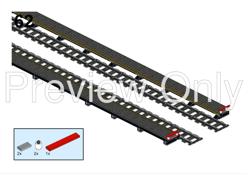 LEGO MOC Modern Train Station by lordofthelego | Rebrickable - Build ...