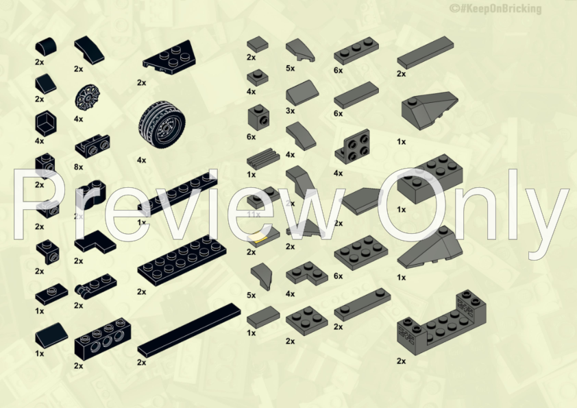 LEGO MOC 76903 Quadbike by Keep On Bricking | Rebrickable - Build with LEGO