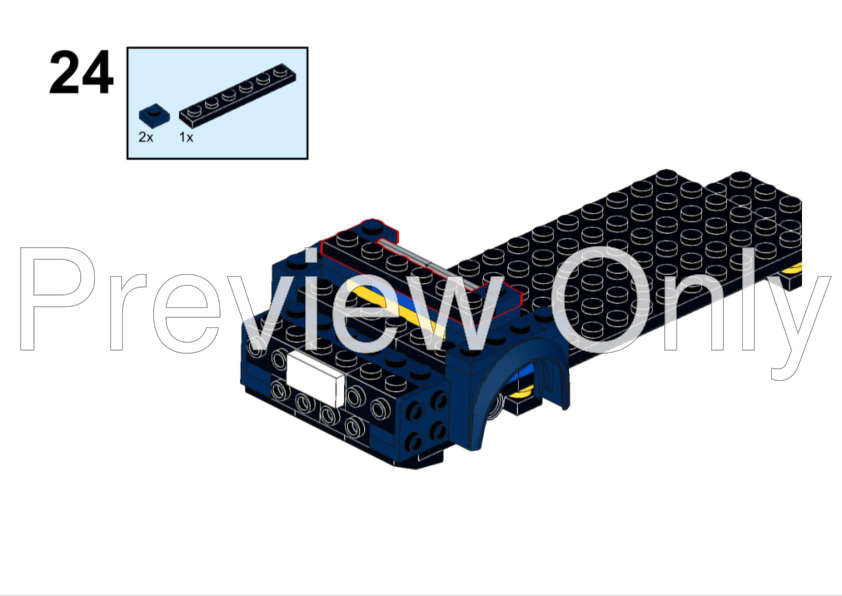 LEGO MOC Toy Sienna - Set of Five Colors - 8 Stud Speed Champions by ...