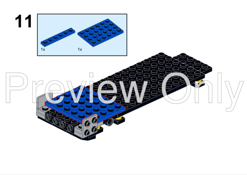 LEGO MOC Toy Sienna - Set of Five Colors - 8 Stud Speed Champions by ...