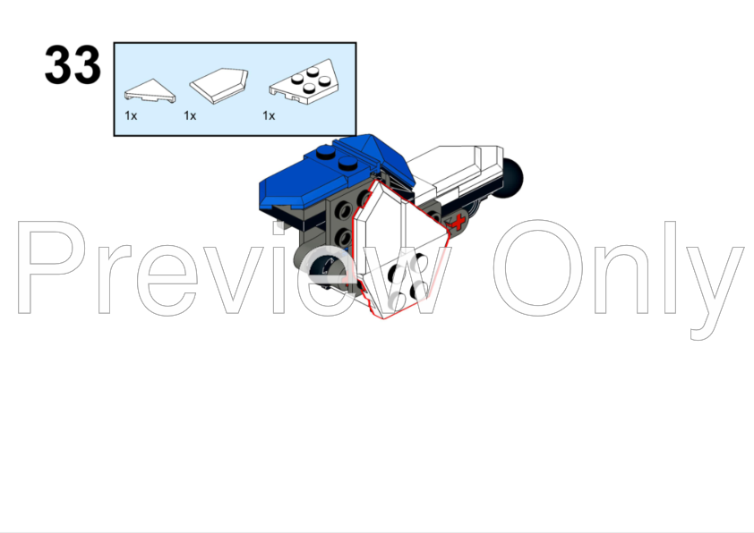 LEGO MOC Vanilla Blue by Ransom_Fern | Rebrickable - Build with LEGO