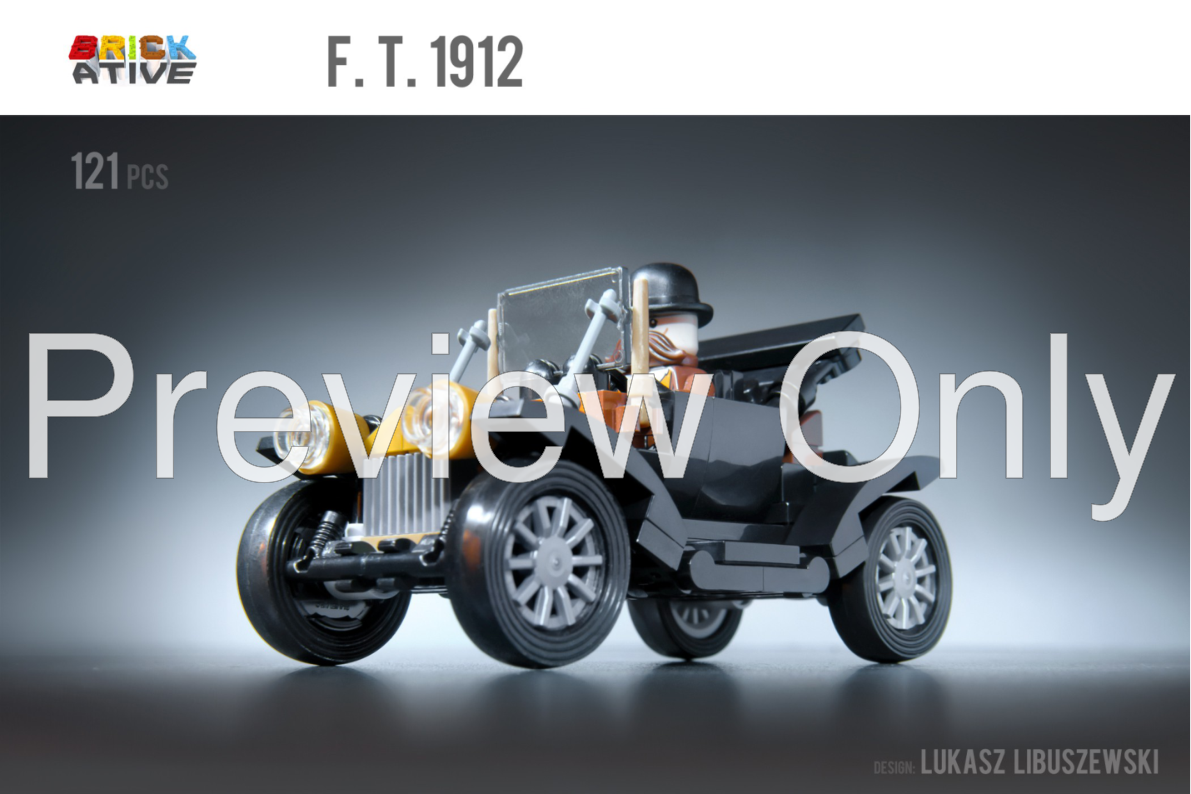 LEGO MOC Ford T 1912 by BrickAtive | Rebrickable - Build with LEGO