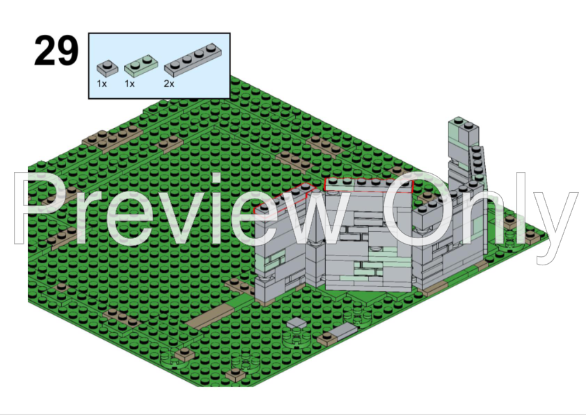 LEGO MOC Medieval outpost by xerabrick | Rebrickable - Build with LEGO