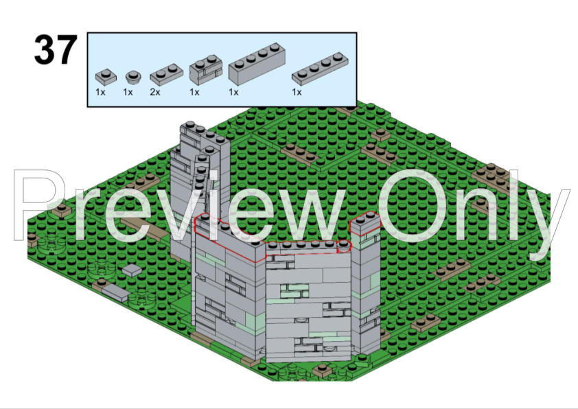 LEGO MOC Medieval outpost by xerabrick | Rebrickable - Build with LEGO
