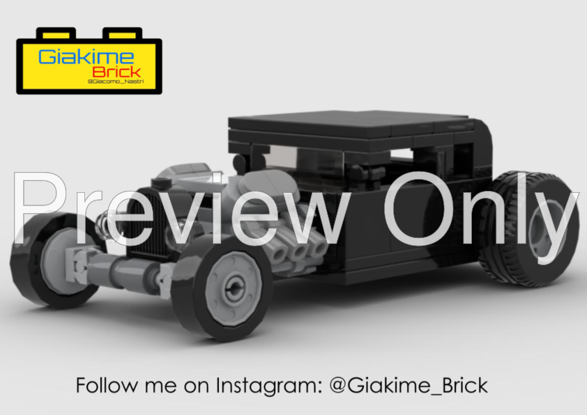 LEGO MOC Ford Model T Hot Rod Supercharged by Giakime Brick ...