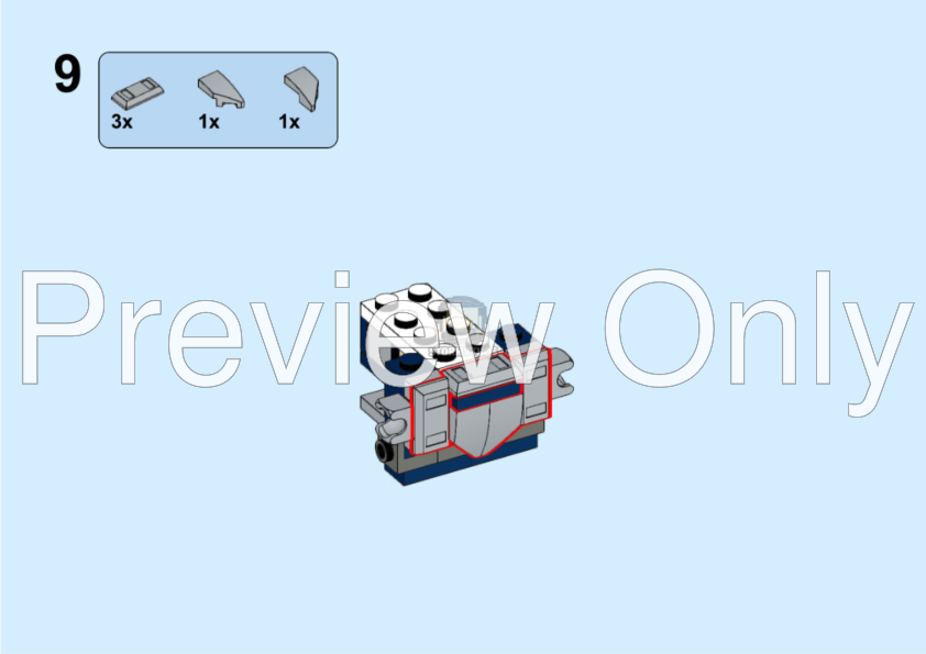 LEGO MOC Captain America (Sam Wilson) BrickHeadz by Stormythos ...