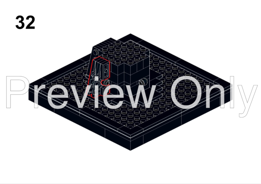 LEGO MOC Orthanc Tower by Dopey1479 | Rebrickable - Build with LEGO