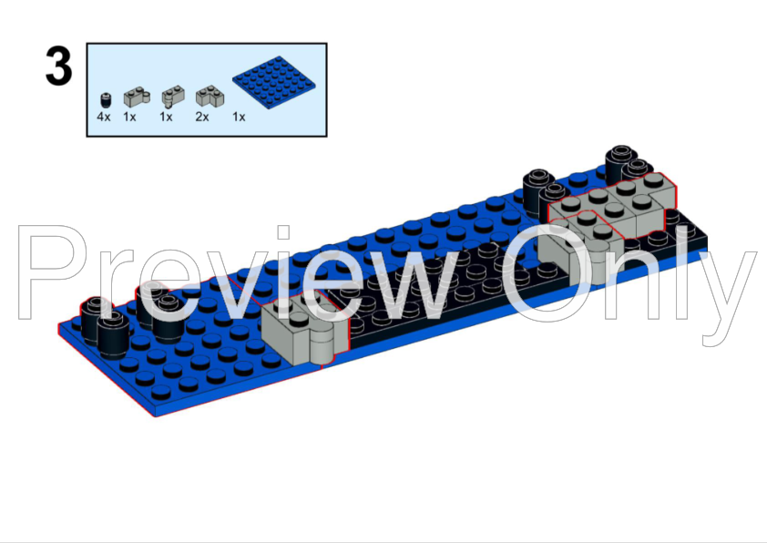 Lego Moc Wolfpack Sea Watchtower By Mrowa Rebrickable Build With Lego
