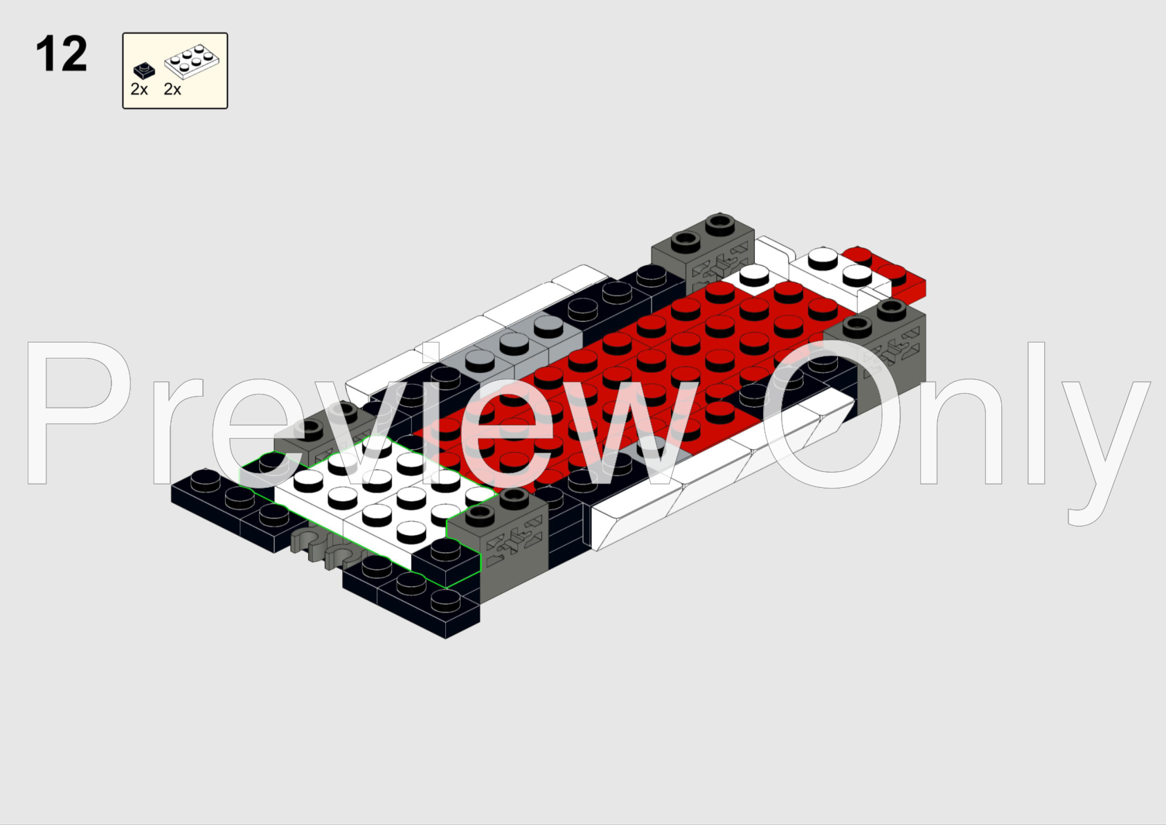 LEGO MOC Lamborghini Countach by barneius | Rebrickable - Build with LEGO