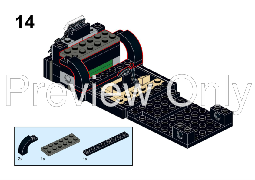 LEGO MOC Bugatti Atlantic by Giganbrick | Rebrickable - Build with LEGO