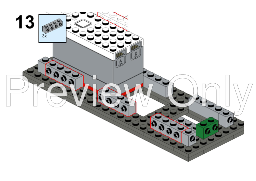 LEGO MOC Mail Car with Motor by Mikey_Brickalloti | Rebrickable - Build ...