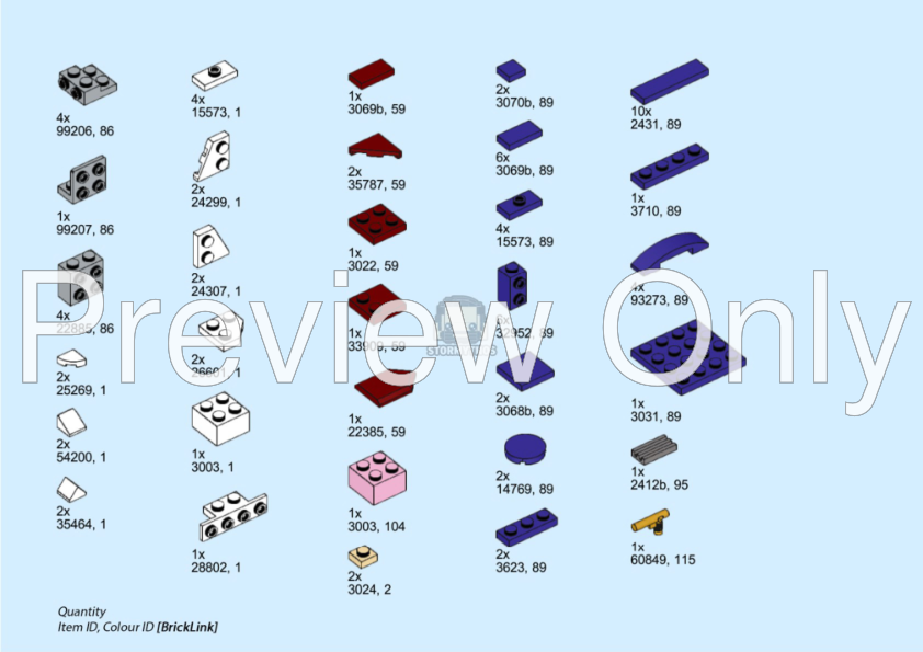 LEGO MOC Baron Zemo BrickHeadz by Stormythos | Rebrickable - Build with ...