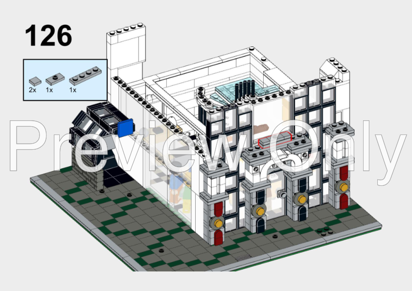 LEGO MOC LEGO® Pear Store Modular Building by Knob van Brick ...