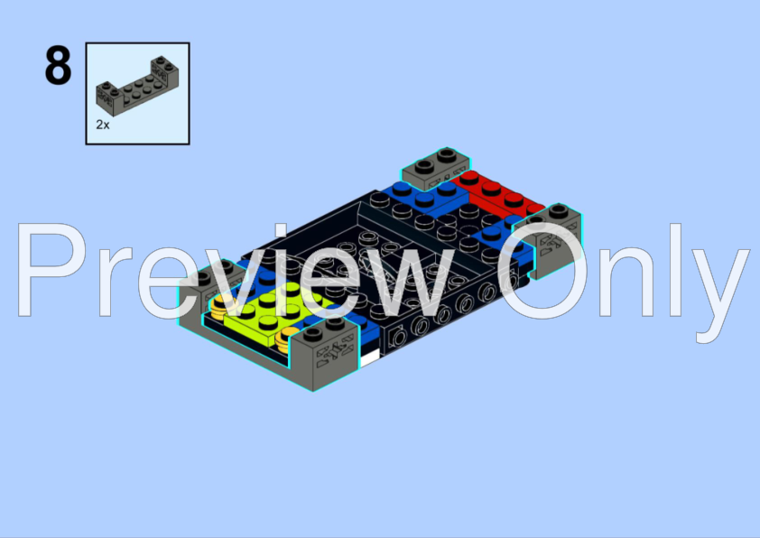 Lego Moc Speedster Alternate Build 8 Lego 76900 By N2brick