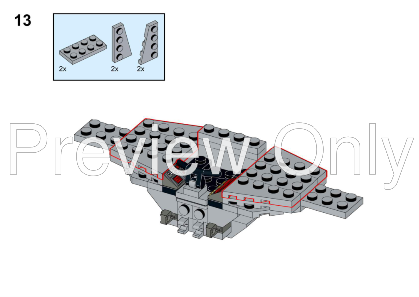 LEGO MOC TIE/AG Aggressor Starfighter by ryan1172 | Rebrickable - Build ...