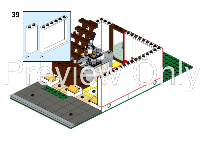 LEGO MOC Sunny Side Apt by Brick Artisan | Rebrickable - Build with LEGO