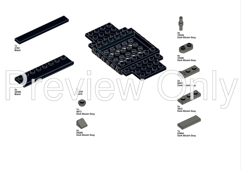 LEGO MOC Inspired by Porsche Mission R by sc.brix | Rebrickable - Build ...