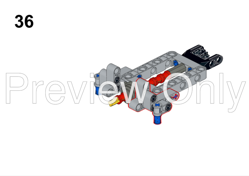 LEGO MOC Container Handler and Truck by legoRookie2021 | Rebrickable ...