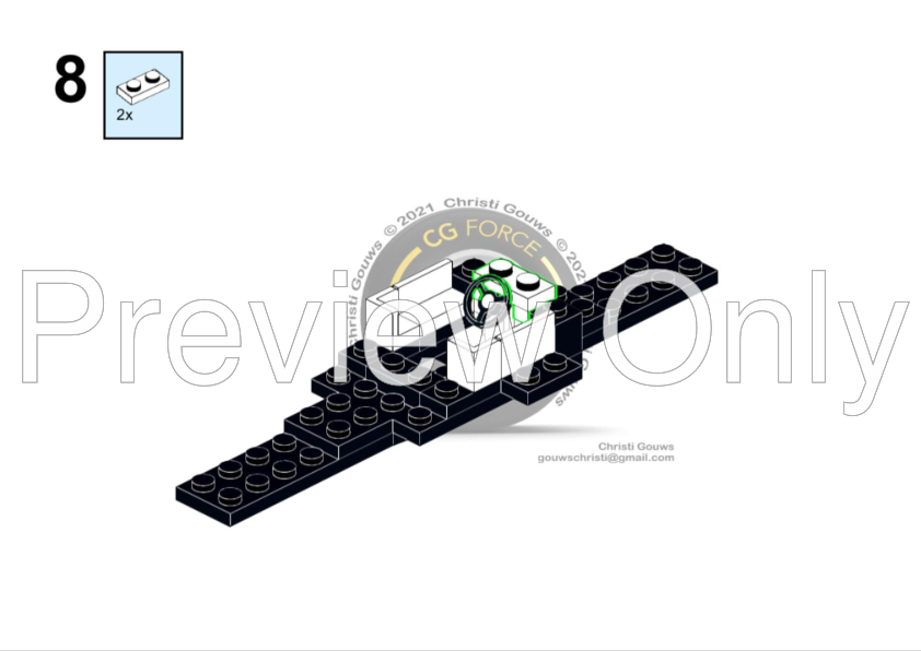 LEGO MOC Indycar 1994 Penske Circuit Spec by CGForceDesigns ...