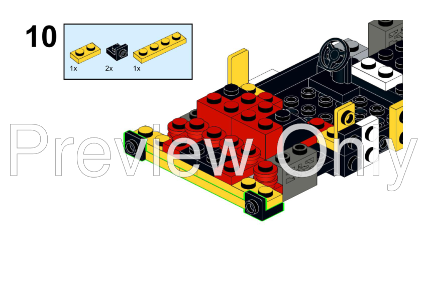 LEGO MOC 76901 Mercedes Benz SLS AMG by KMPMOCS | Rebrickable - Build ...