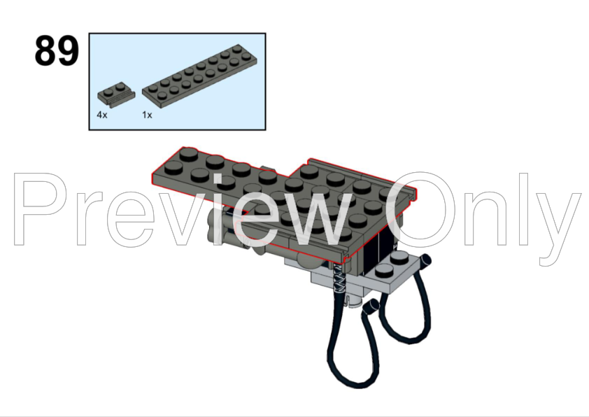 LEGO MOC First Order AT-ST by simonelovisa01 | Rebrickable - Build with ...