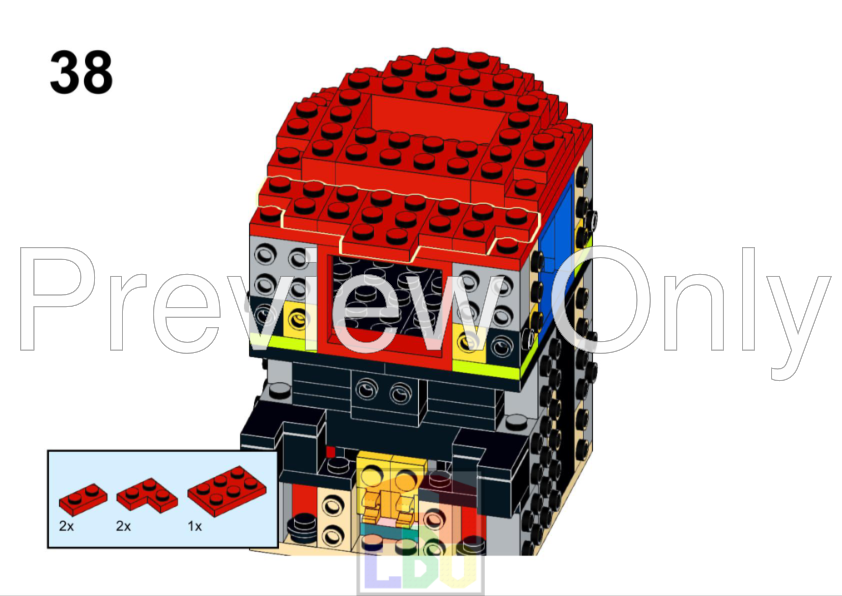 LEGO MOC Sith Trooper Helmet - SW Lego Helmet Collection Style by Albo ...