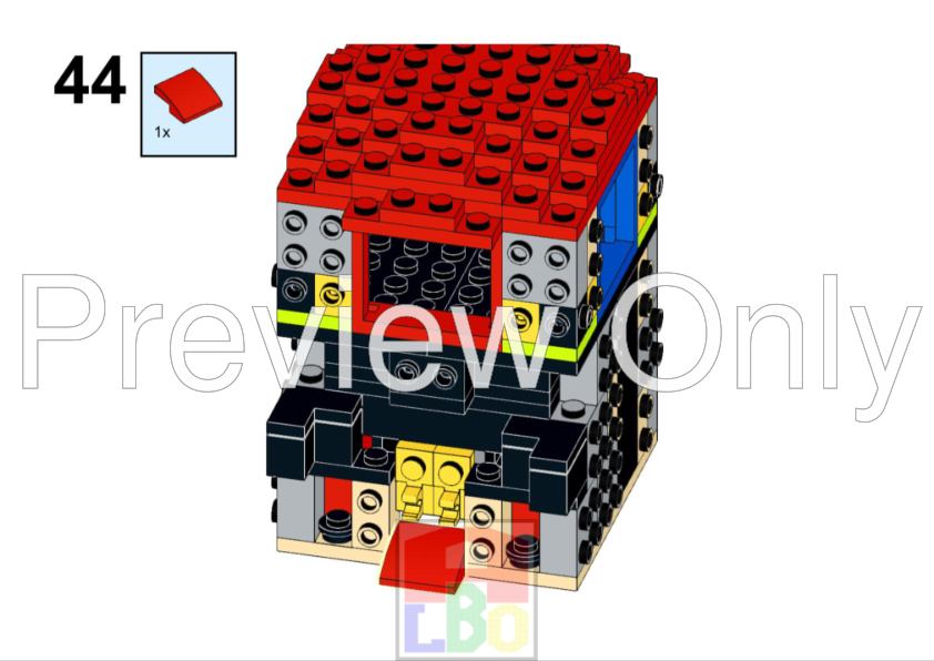 LEGO MOC Sith Trooper Helmet - SW Lego Helmet Collection Style by Albo ...