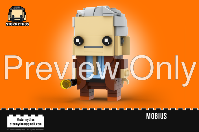 LEGO MOC Mobius BrickHeadz by Stormythos | Rebrickable - Build with LEGO
