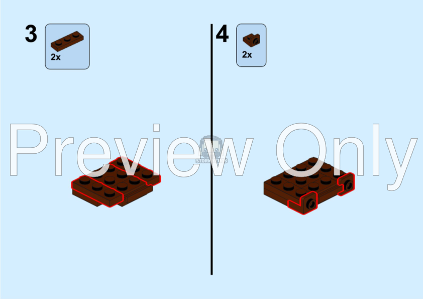 LEGO MOC Mobius BrickHeadz by Stormythos | Rebrickable - Build with LEGO