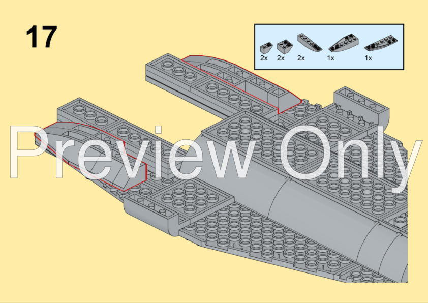 LEGO MOC Classic Space Lightning Bolt Space Cruiser by retrobrickstudio ...