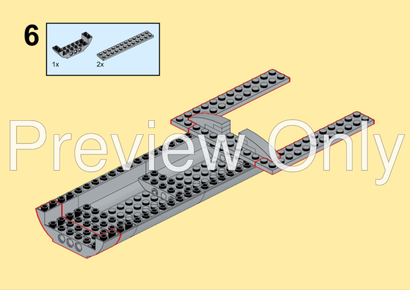 LEGO MOC Classic Space Lightning Bolt Space Cruiser by retrobrickstudio ...