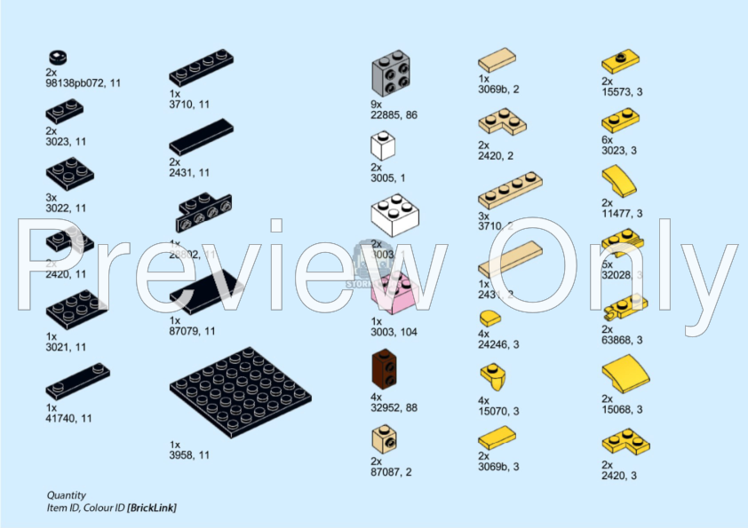 LEGO MOC Classic Loki BrickHeadz by Stormythos | Rebrickable - Build ...