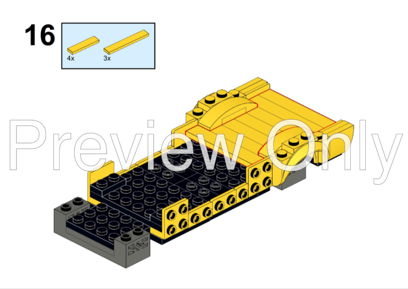 LEGO MOC Holden HQ ute by besbasdesign | Rebrickable - Build with LEGO