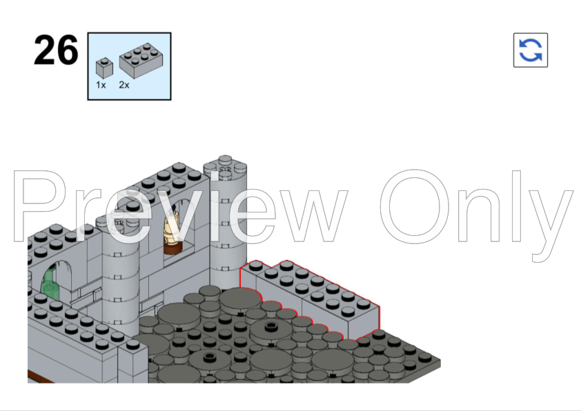 LEGO MOC-93022 Medieval Welsh Castle: The Great Hall by PeppePell ...