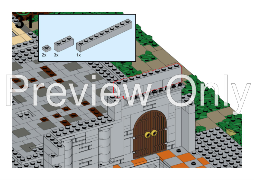LEGO MOC Medieval Welsh Castle - The Great Hall by PeppePell ...