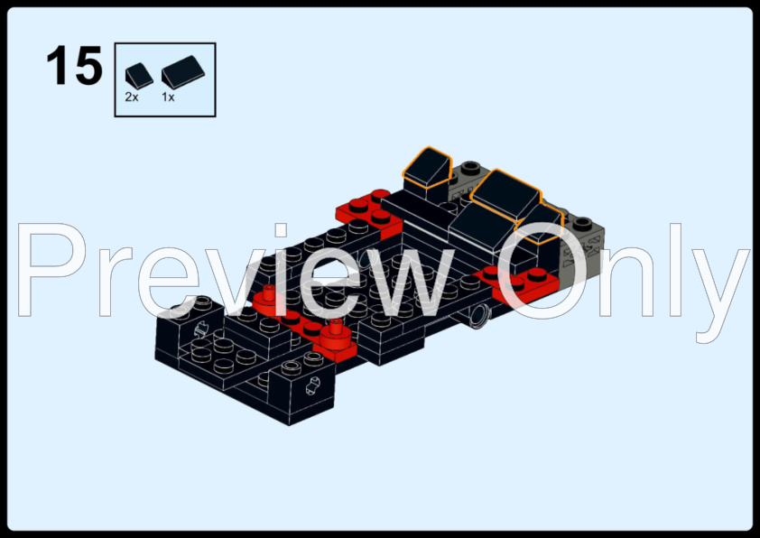 LEGO MOC Lamborghini Countach LPI 800-4 by _TLG_ | Rebrickable - Build ...