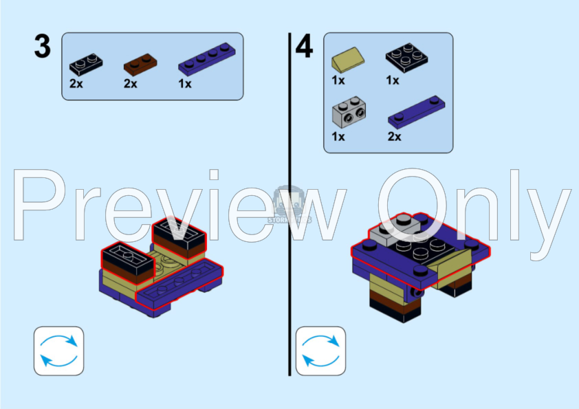 LEGO MOC He Who Remains BrickHeadz by Stormythos | Rebrickable - Build ...