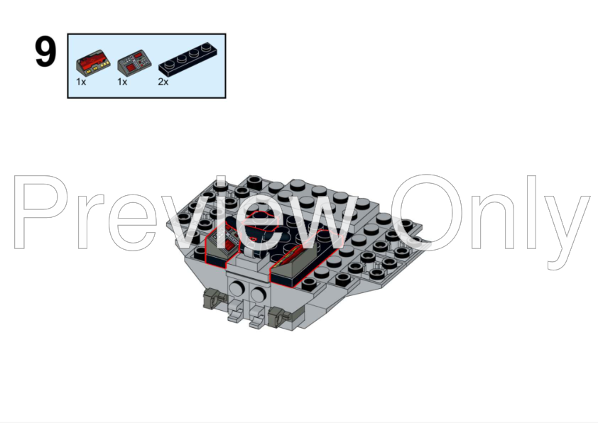 LEGO MOC Ugly - Tye-Wing by ryan1172 | Rebrickable - Build with LEGO