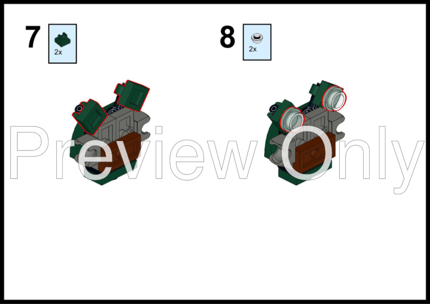LEGO MOC Vulture Wings by bubby685 | Rebrickable - Build with LEGO