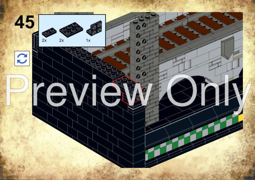 LEGO MOC Hogsmeade Train - Bookends by freddiebricks-mocs | Rebrickable ...