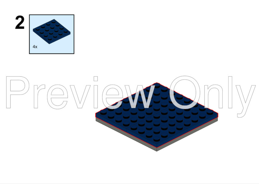 LEGO MOC The Great Wave of Kanagawa by uminuo | Rebrickable - Build ...