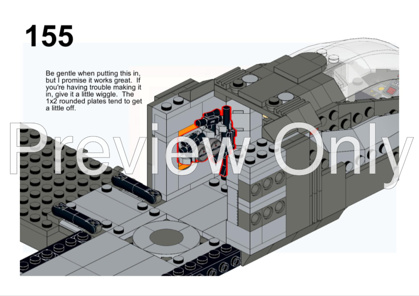 LEGO MOC The Broken Eagle by Tj_the_Brickwright | Rebrickable - Build ...