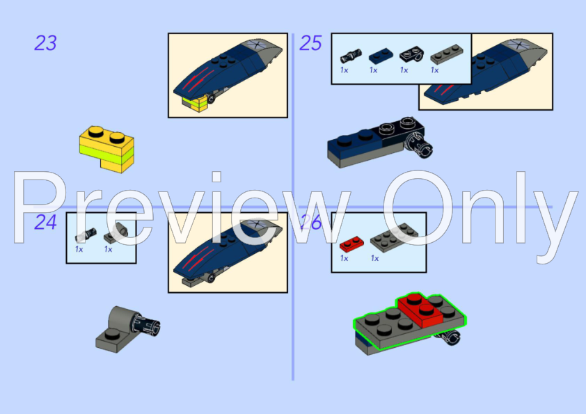 LEGO MOC Hyena Droid Bomber by Eventus_Engineering_System | Rebrickable ...