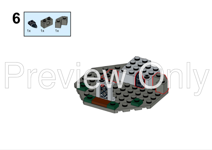 LEGO MOC Castelo Castro Alves by brick_alley | Rebrickable - Build with ...