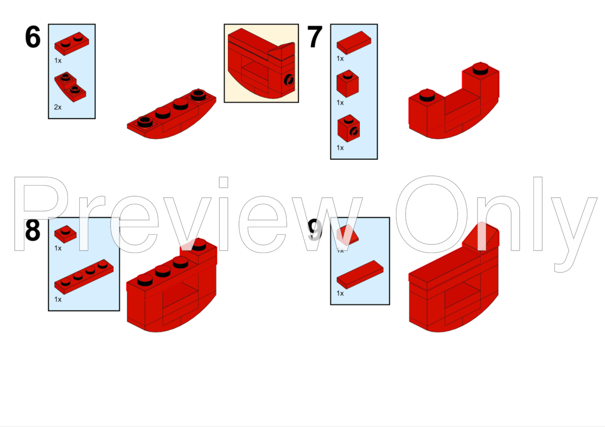 LEGO MOC Letters by uminuo | Rebrickable - Build with LEGO