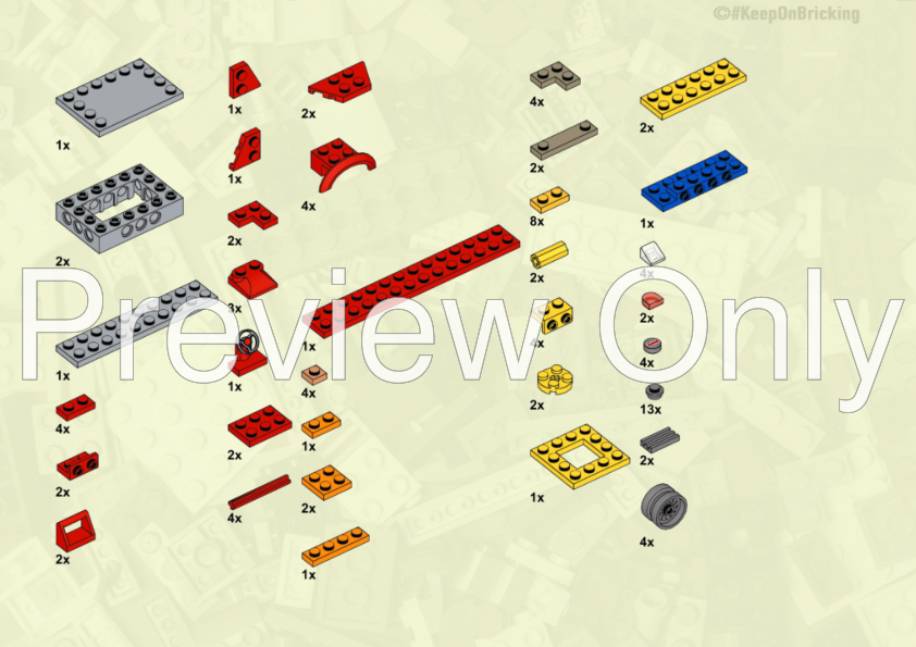 LEGO MOC 76188 Bat SUV by Keep On Bricking | Rebrickable - Build with LEGO