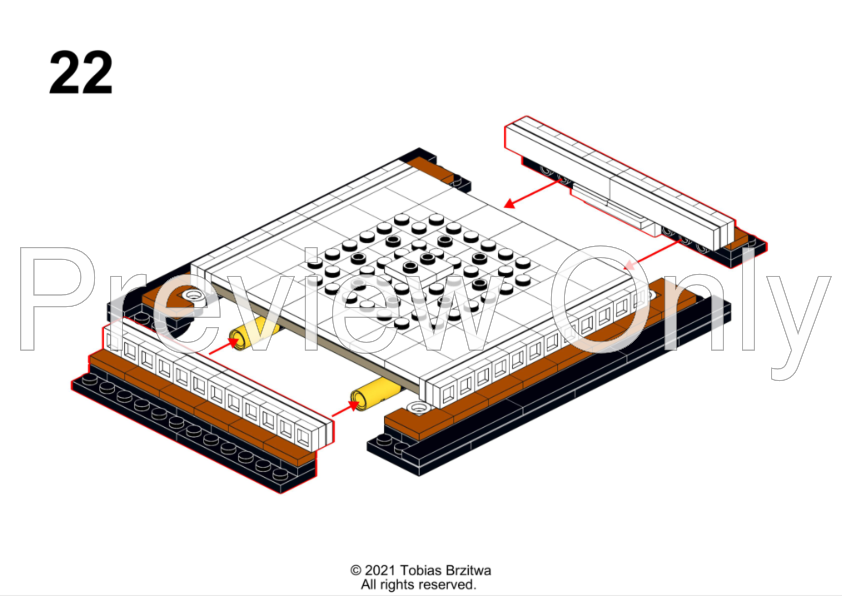 LEGO MOC Taj Mahal (microscale, Architecture-style) by TOPACES ...