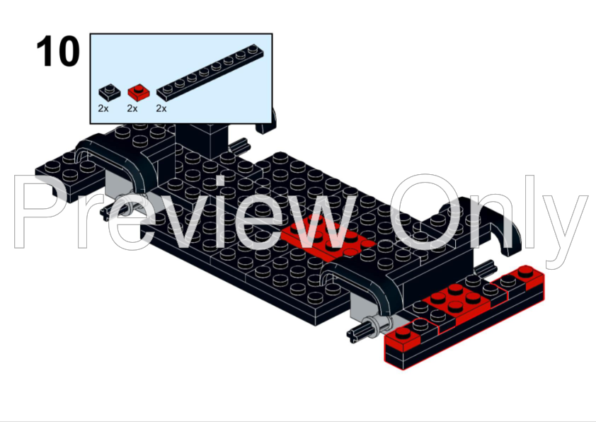 LEGO MOC Ram 1500 TRX by Giganbrick | Rebrickable - Build with LEGO