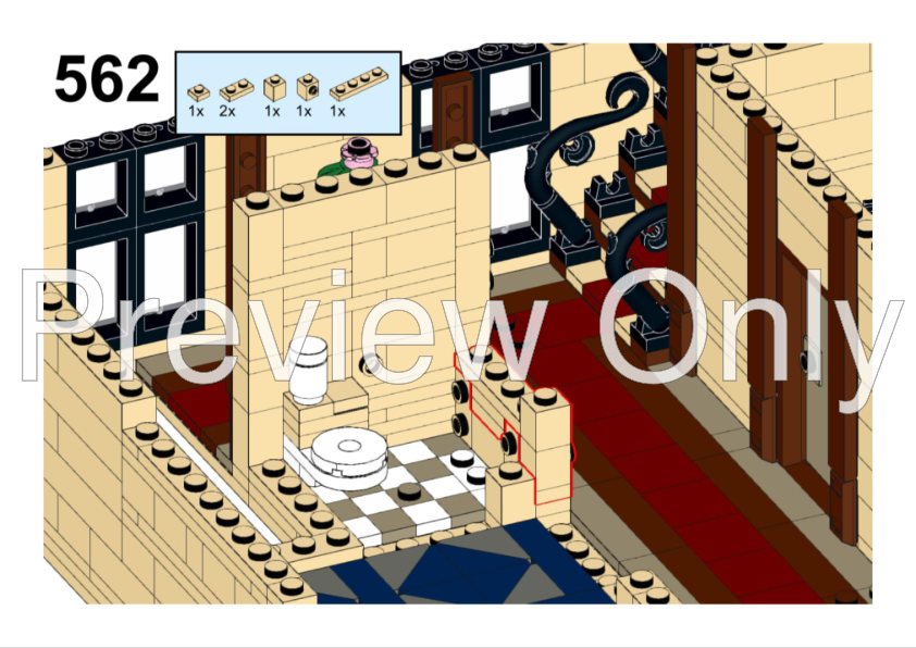 LEGO MOC Modular Hotel by Red5-Leader | Rebrickable - Build with LEGO