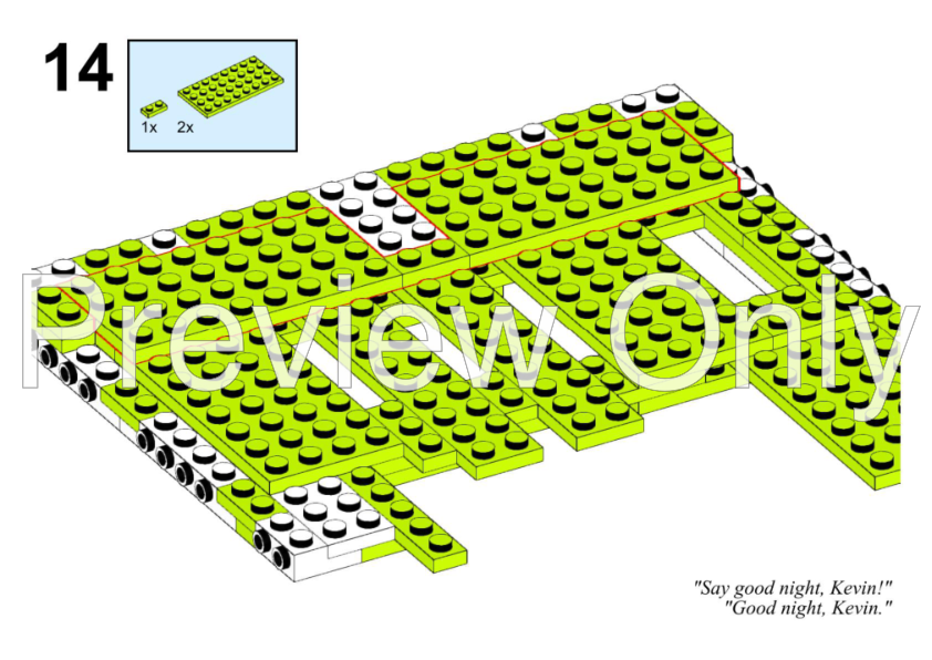 LEGO MOC McCallister House - Home Alone by Rauy | Rebrickable - Build ...